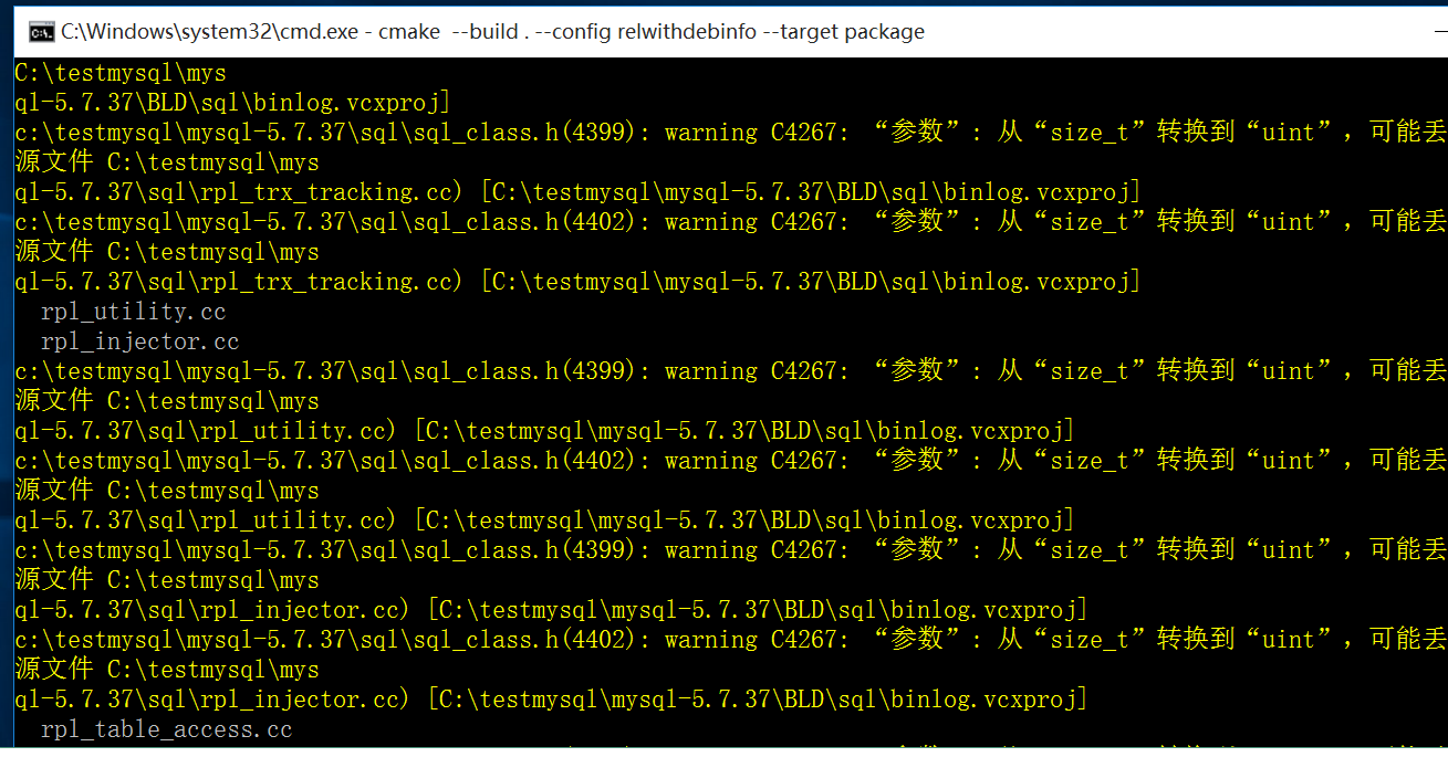 mysql在win10 cmake记录_update the version argument value. or, use t-CSDN博客