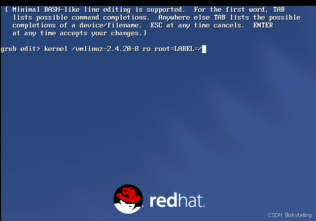 【Red Hat Linux虚拟机密码重设】_red hat enterprise linux server 7.1 修改密码-CSDN博客
