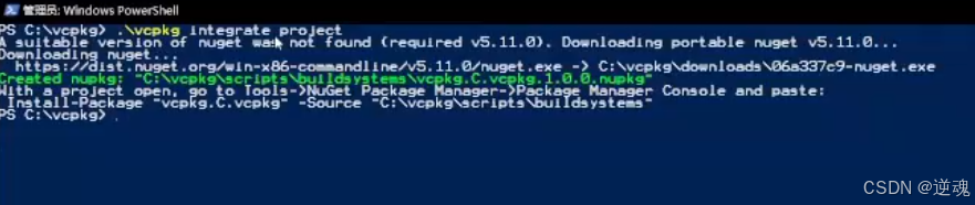 如何将vcpkg集成到vs并有效配置（保姆级（大概））_vcpkg使用教程-CSDN博客