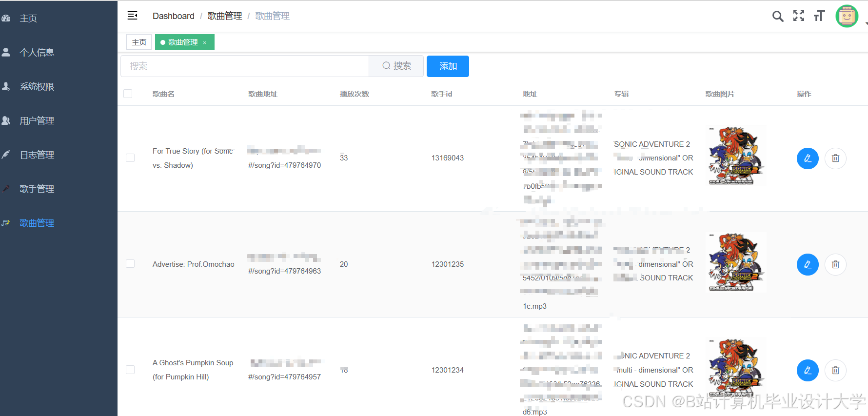 计算机毕业设计基于知识图谱的音乐推荐系统 Python Hadoop Spark Springboot Vuejs 大数据毕业设计源码lw文档ppt讲解 Csdn博客