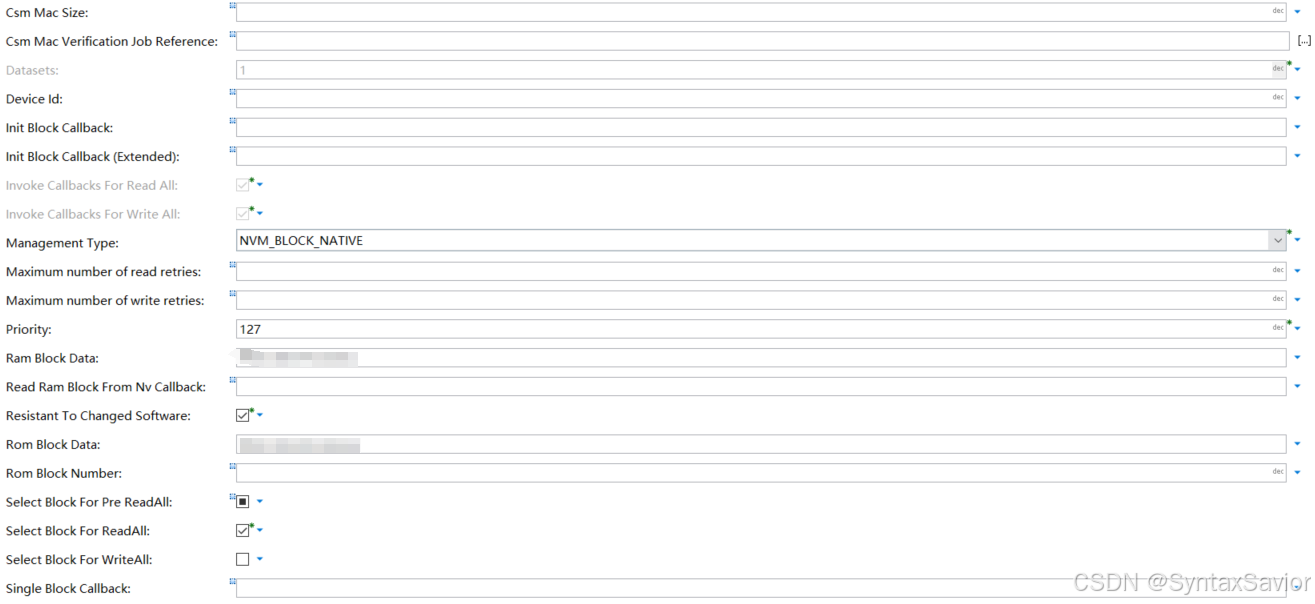 AUTOSAR NvM存储配置_autosar nvem-CSDN博客