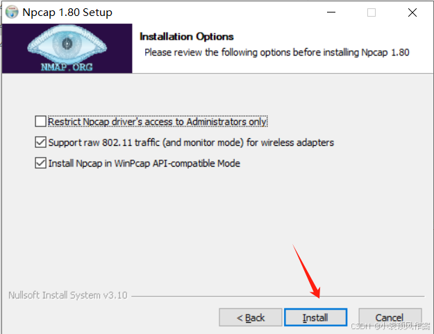 安装npcap并在clion中配置pcap库_install npcap in winpcap api-CSDN博客