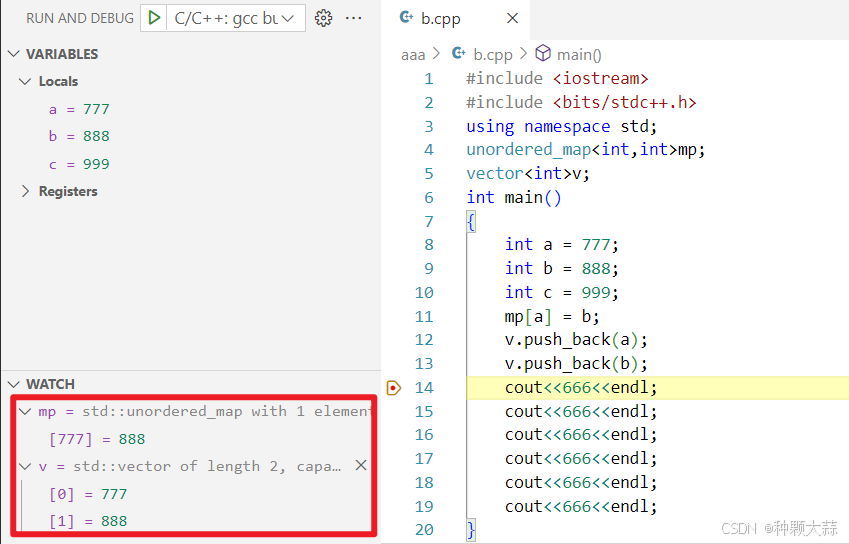 VSCode调试如何正确显示STL内容_vscode调试c++时无法显示vector的vector-CSDN博客