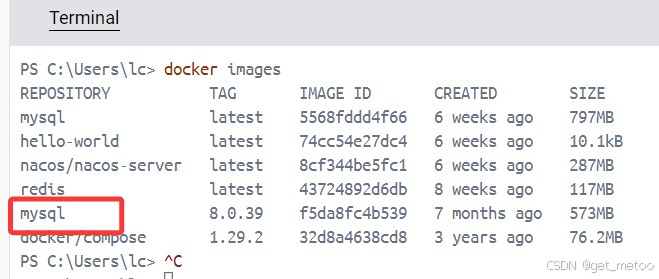 使用docker desktop安装mysql，nacos_docker desktop mysql-CSDN博客