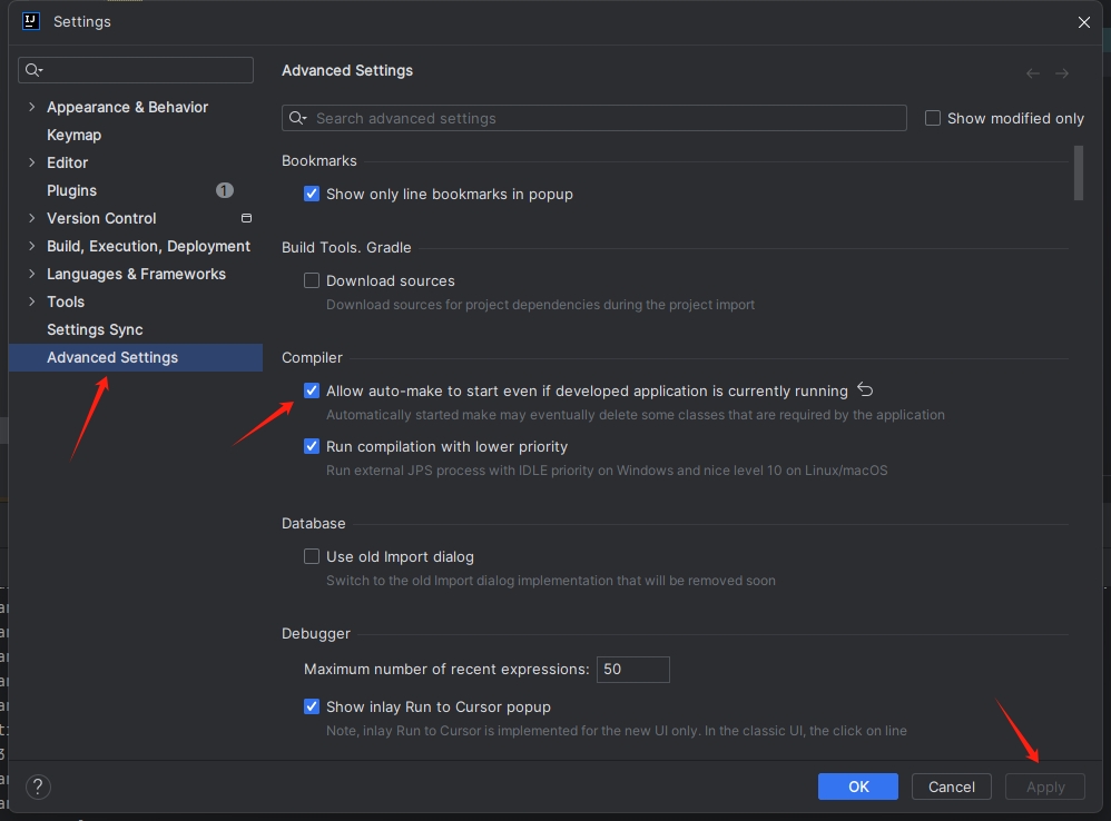 找不到idea热部署设置compiler.automake.allow.when.app.running（附完整热部署流程）-CSDN博客