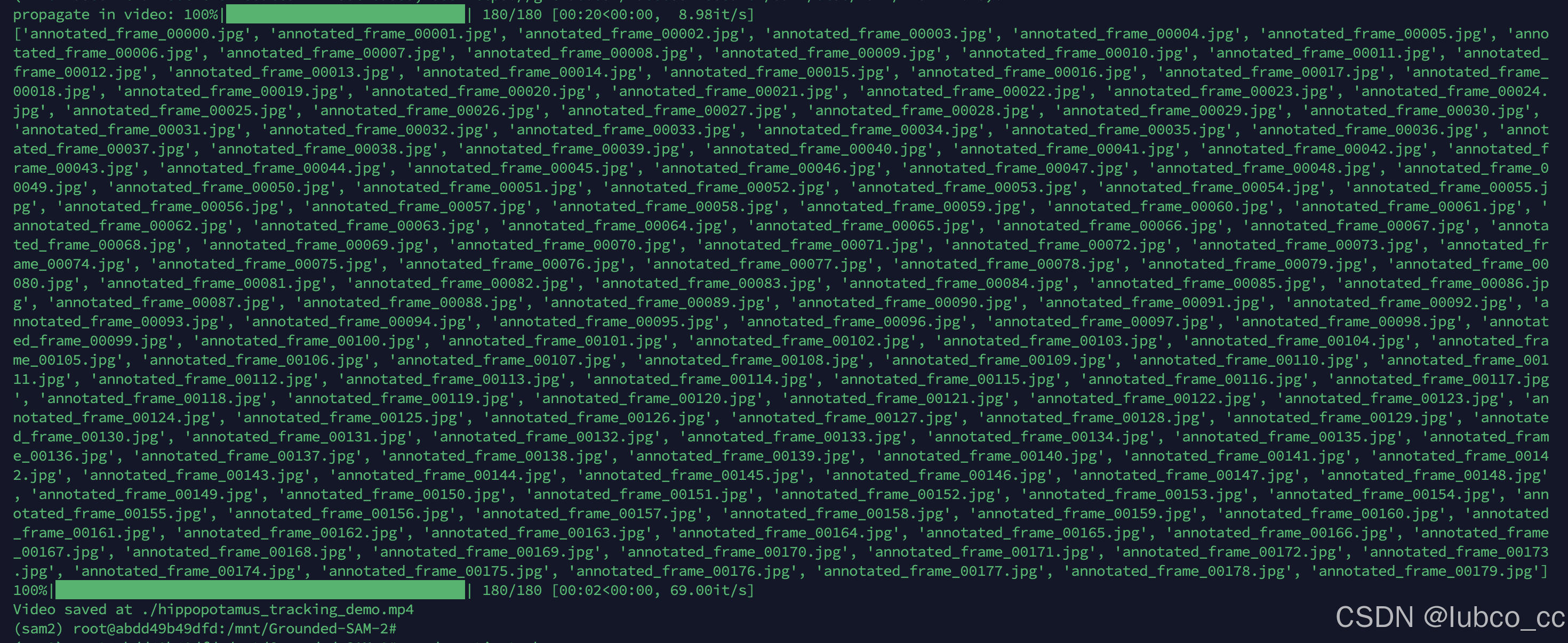 Grounded SAM 2 实现开放世界集的多目标跟踪 Linux配置_groundsam-CSDN博客