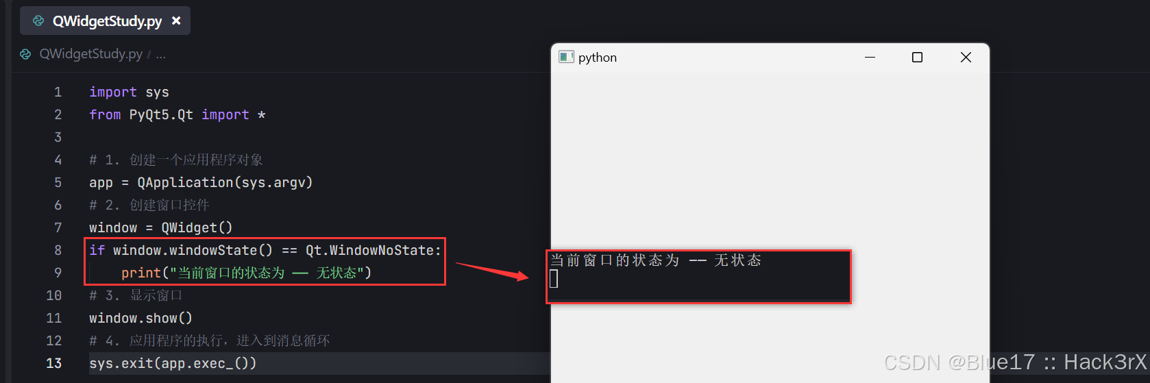 Python GUI 编程 | QWidget 窗口控件详解 — 顶层窗口操作_pyqt widget 怎么设为可以窗口化-CSDN博客