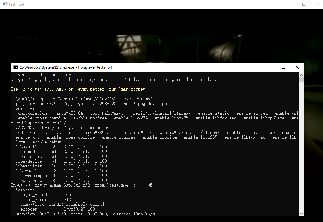 ffmpeg在windows系统(msvc方式)编译详细流程_msvc编译ffmpeg-CSDN博客