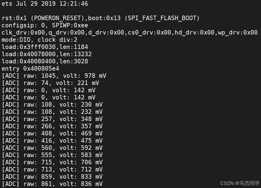 【esp32】arduino开发 Dac数模转换器 Dac输出例程arduino Dac输出 Csdn博客