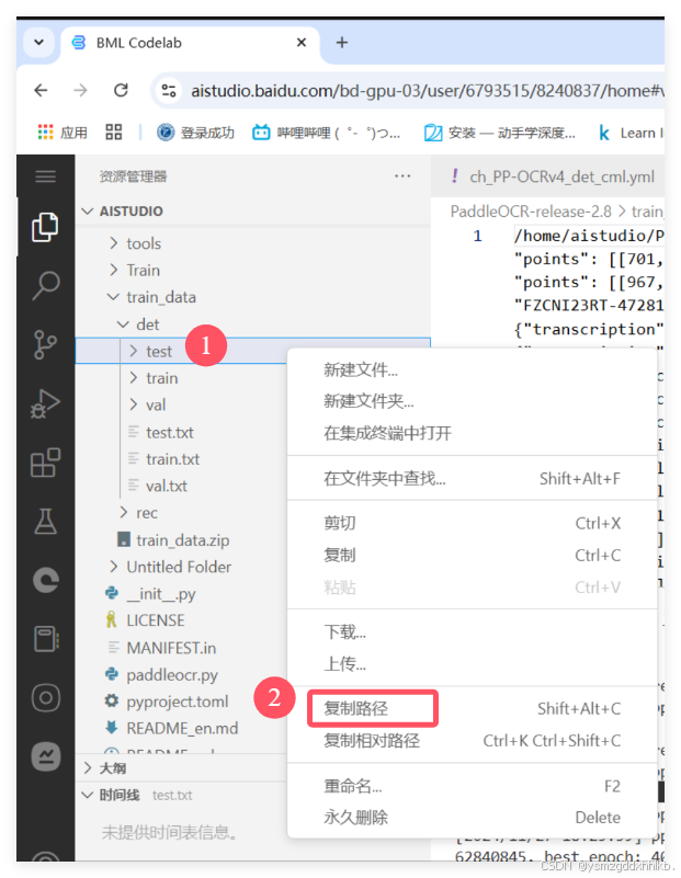 PaddleOCR-v4模型训练教程_paddleocrv4-CSDN博客