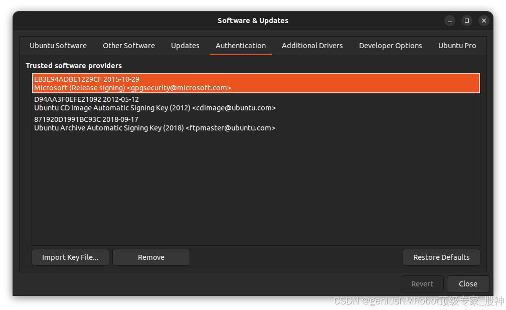 the public key is not available: NO_PUBKEY ED444FF07D8D0BF6_klipper ...