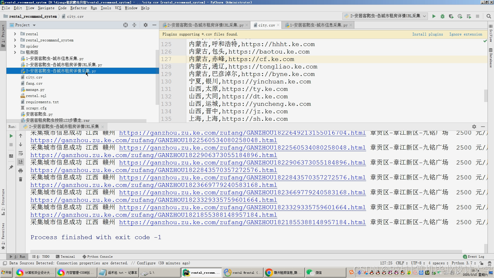 计算机毕业设计hadoop+spark+hive租房推荐系统 58同城租房视化 大数据毕业设计(源码+文档+PPT+ 讲解)-CSDN博客