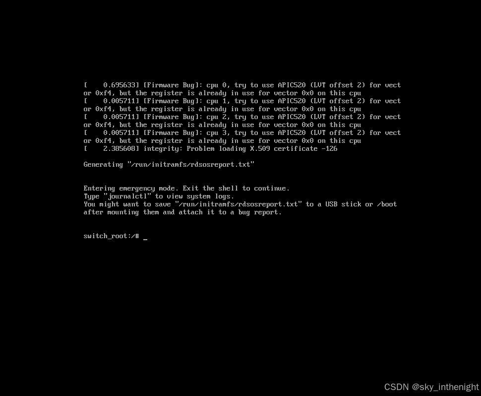 Red Hat关于重置root密码（破解root密码）_redhat重置root密码-CSDN博客