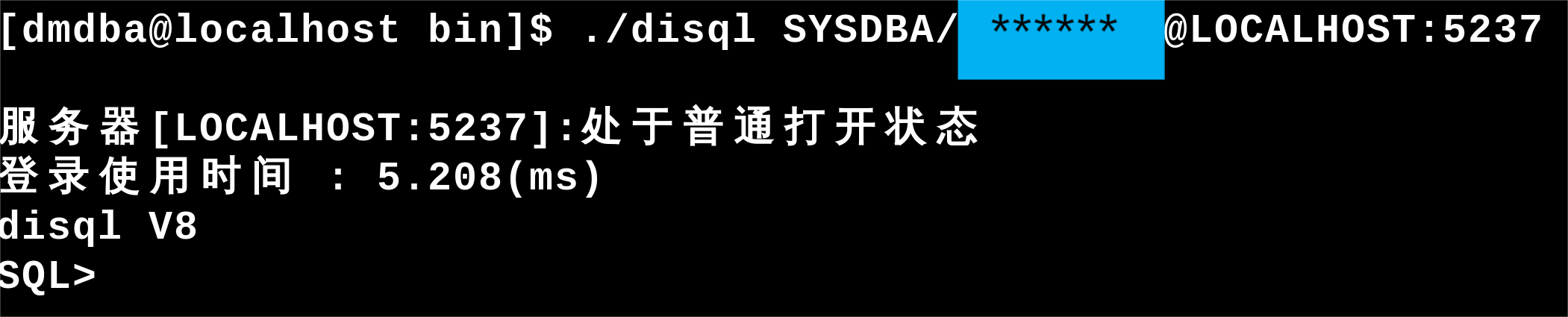 如何使用交互式查询工具DIsql访问DM数据库_使用disql连接数据库dm8-CSDN博客