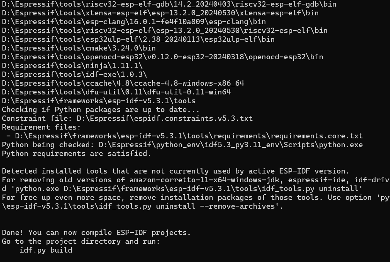 安装ESP-IDF并使用VS Code安装esp-idf插件编译_esp idf安装-CSDN博客