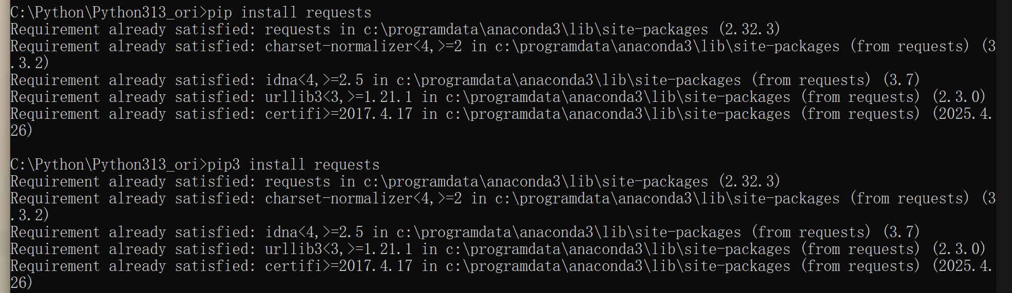 在系统已安装python后加装anaconda，如何继续使用原来的python（在不创建虚拟环境的情况下）-CSDN博客