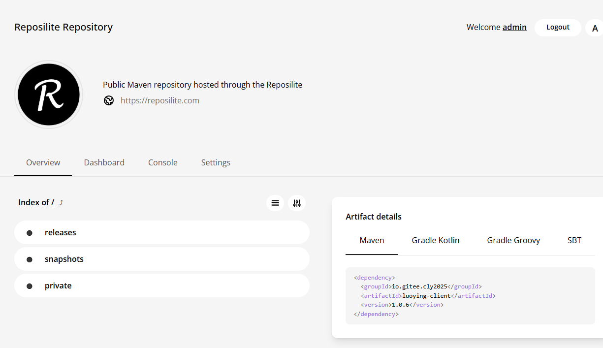 Maven Reposilite 的 Docker Compose 私有化部署和使用-CSDN博客