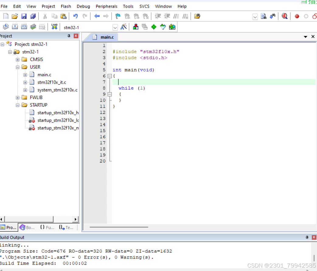 keil5创建STM32工程 常见问题改正方法_keil无法创建项目-CSDN博客