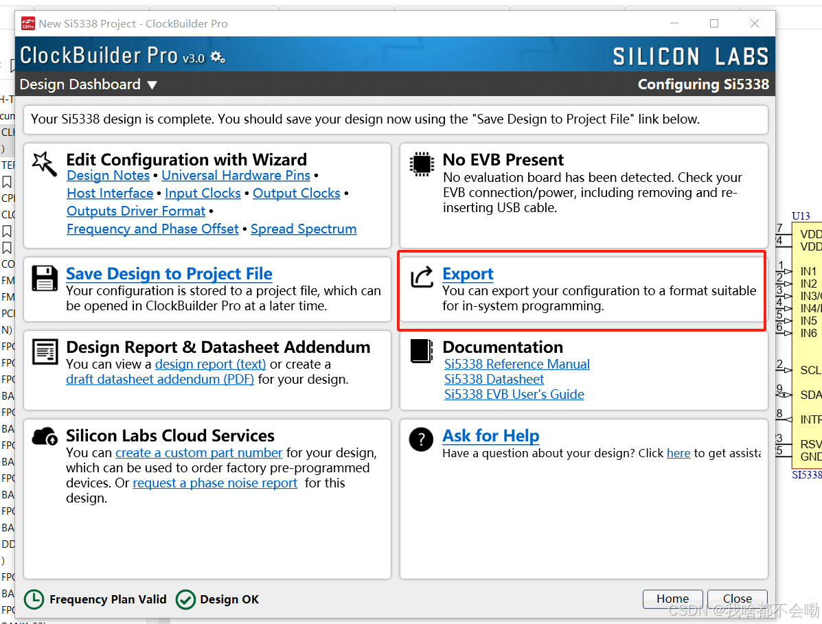 TEF1001板卡SI5338时钟配置方案_si5338 时钟配置 fpga-CSDN博客