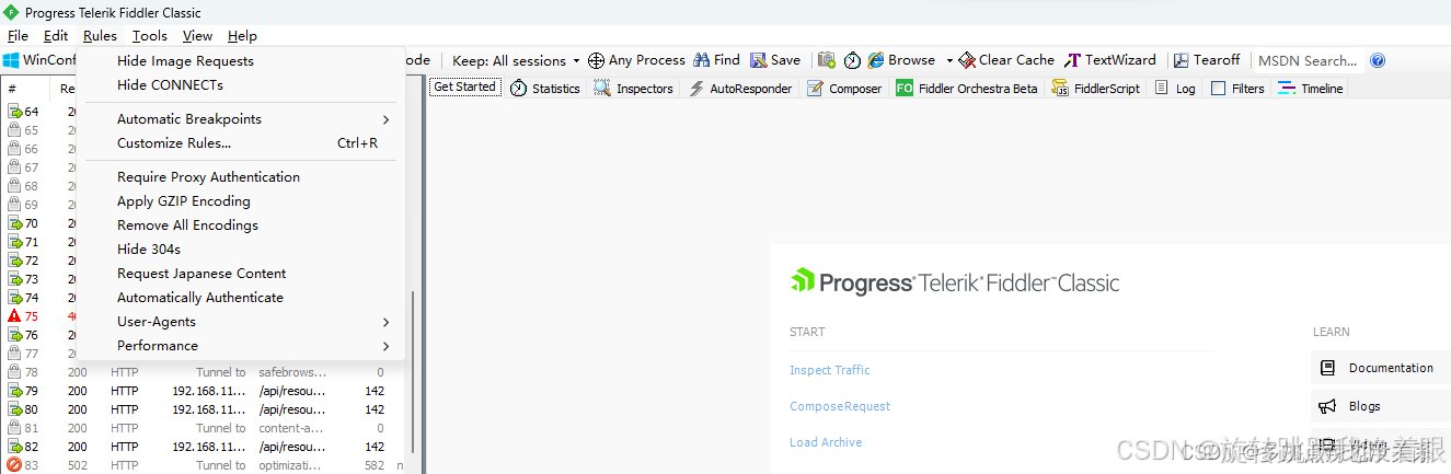 Fiddler 的使用_fiddler激活-CSDN博客