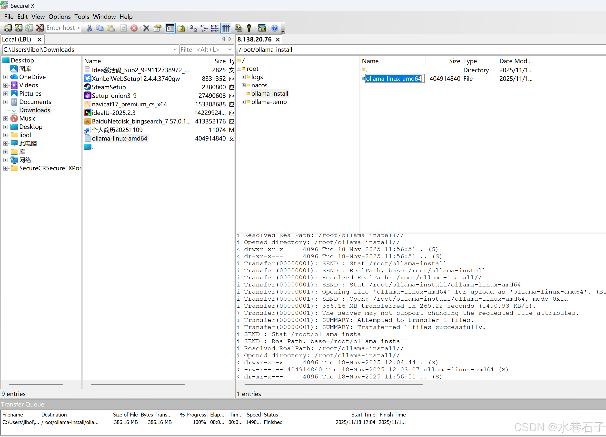 linux安装ollama后，本地部署deepSeek教程（亲测版）_ollama本地部署deepseek教程-CSDN博客