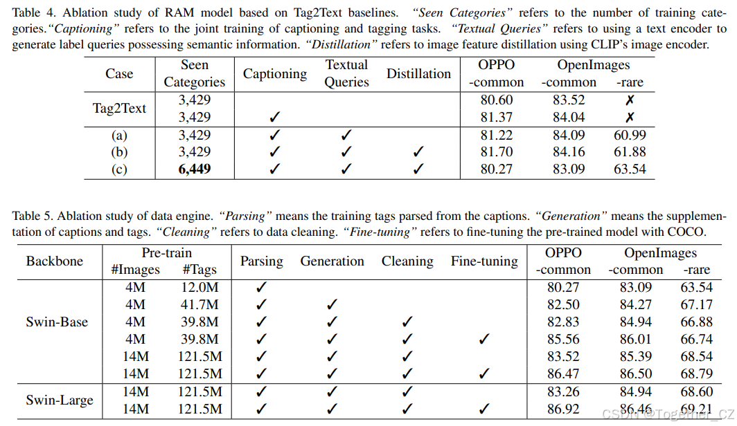 RAM：Recognize Anything: A Strong Image Tagging Model——识别万物：一种强大的图像标签模型_recognize anything model ...