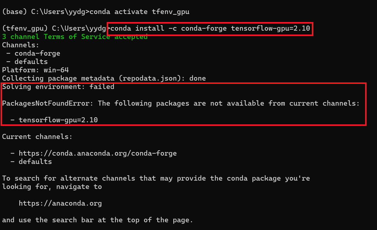 在anaconda环境中安装numpy、bandas和tensorflow-gpu版本_anaconda 安装tensorflow-gpu版本-CSDN博客