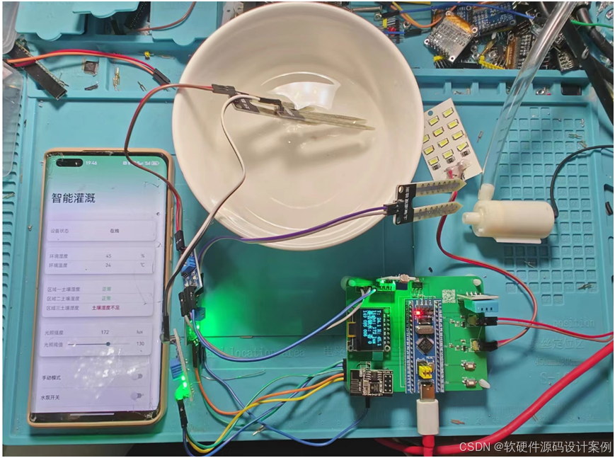 基于stm32的智慧灌溉物联网单片机软硬件设计毕业生系统stm32esp8266智能灌溉 Csdn博客