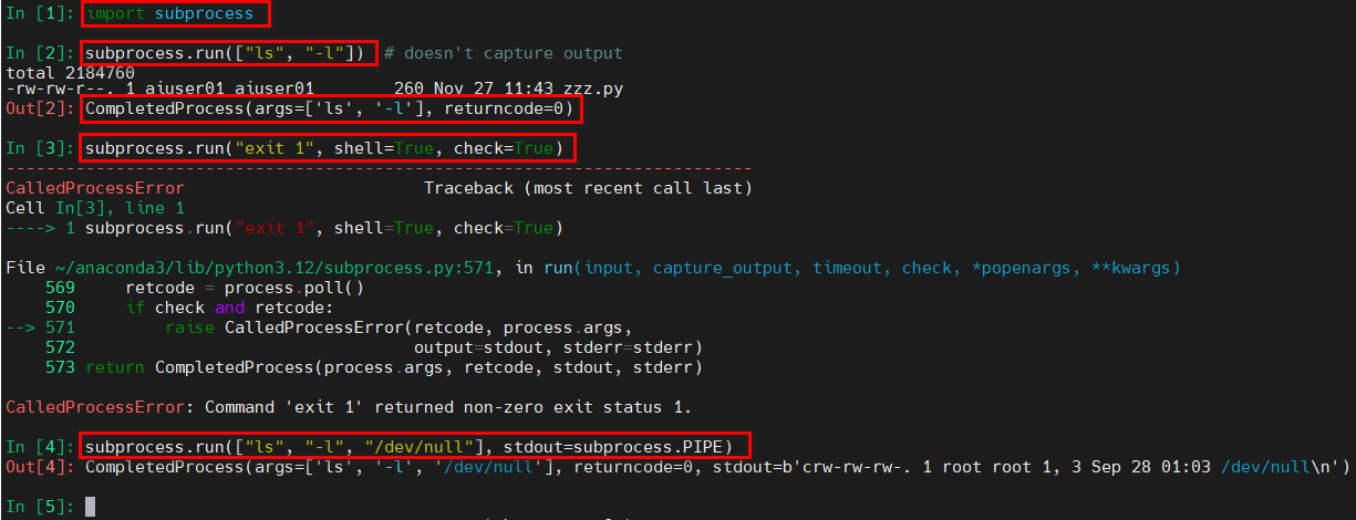 Python 执行 shell 命令：os.system、subprocess、sh、pexpect、paramiko、fabric、ansible_python 执行shell-CSDN博客
