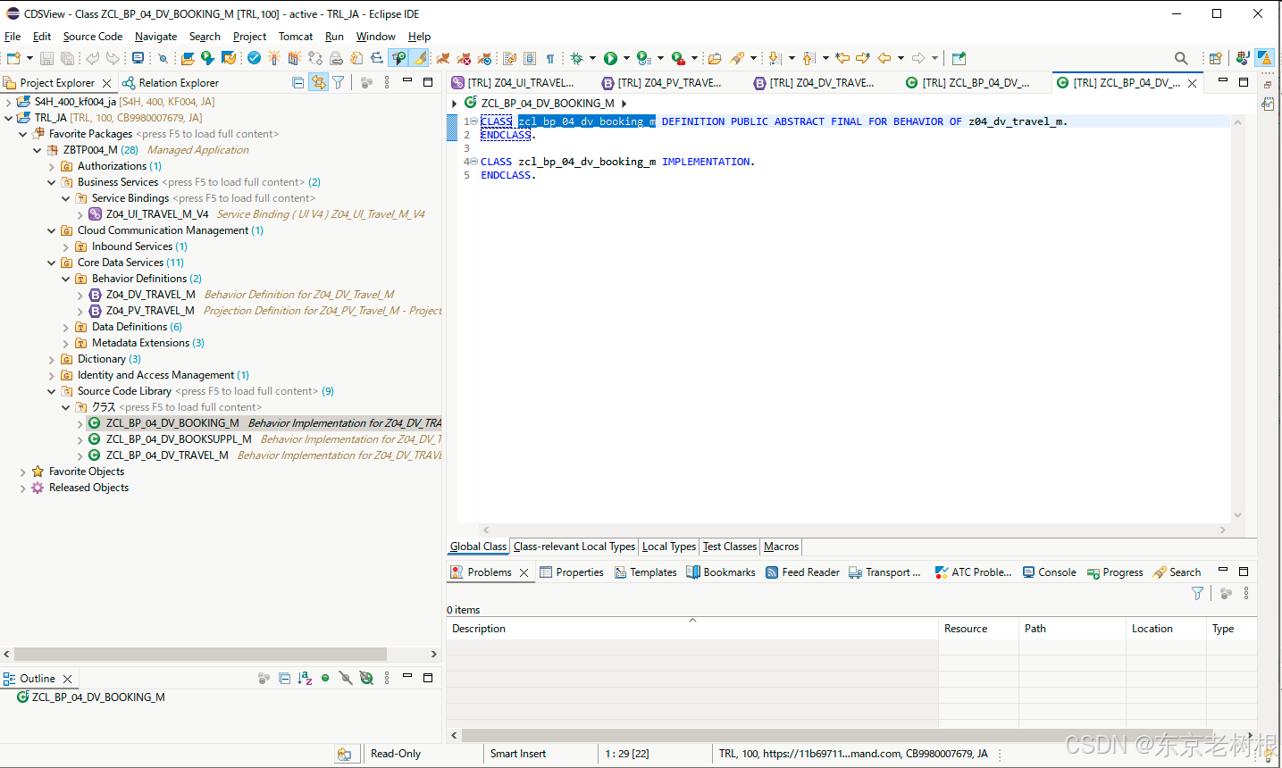 SAP学习笔记 - 开发49 - RAP开发 Managed App BDL(Behavior Definition Language) ，Mapping，Behavior Pool，ETag ...