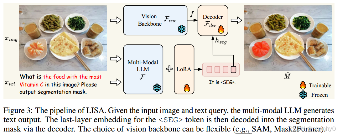 《LISA: REASONING SEGMENTATION VIA LARGE LANGUAGE MODEL》学习记录-CSDN博客