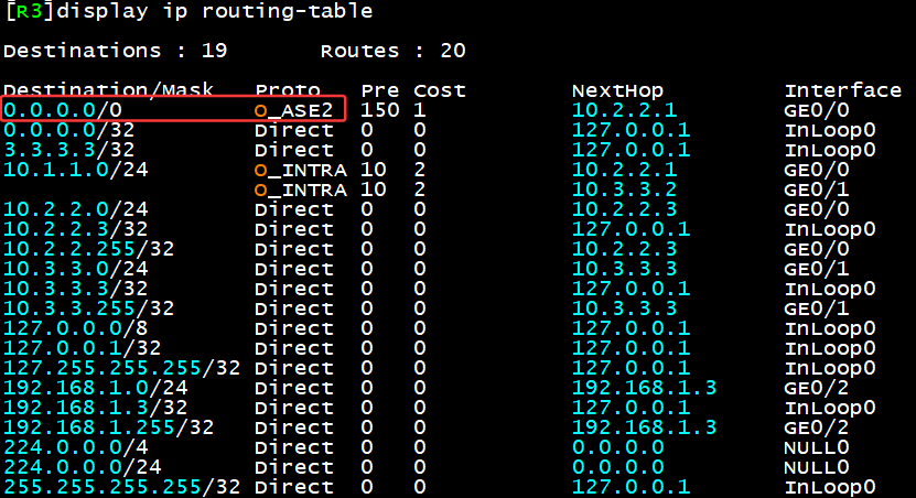 H3CSE OSPF实验-CSDN博客