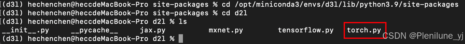 【module ‘d2l.torch‘ has no attribute ‘train_ch3‘李沐深度学习第三章报错解决】_怎么修改d2l中的文件-CSDN博客
