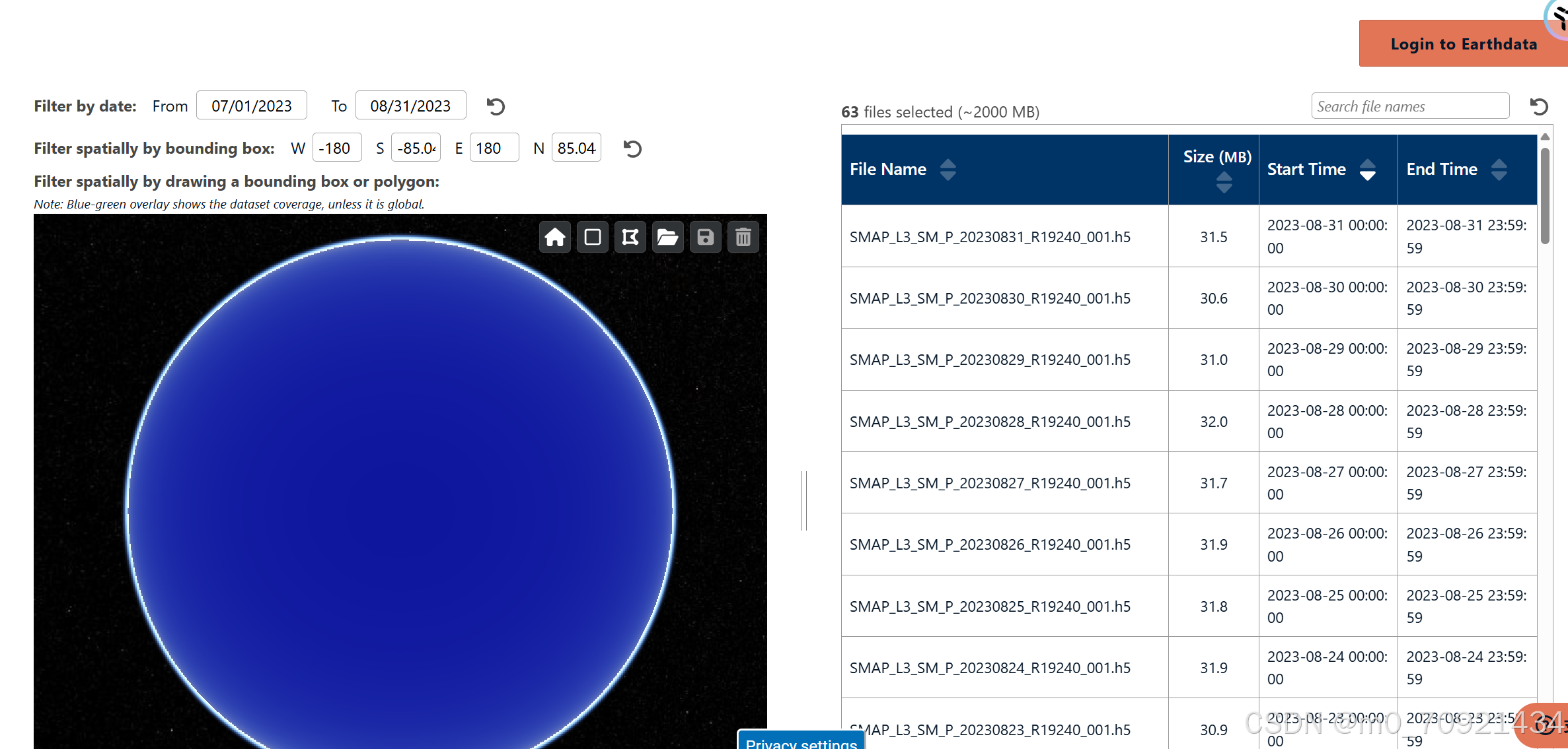 SMAP数据下载-CSDN博客