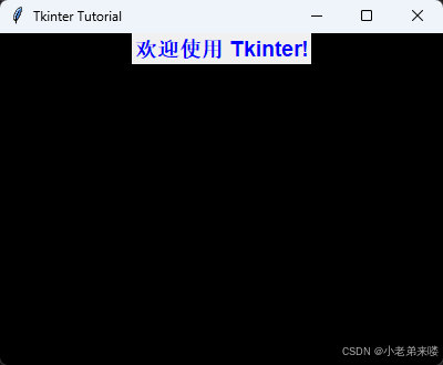 10天速通Tkinter库——Day 1：初步认识-CSDN博客