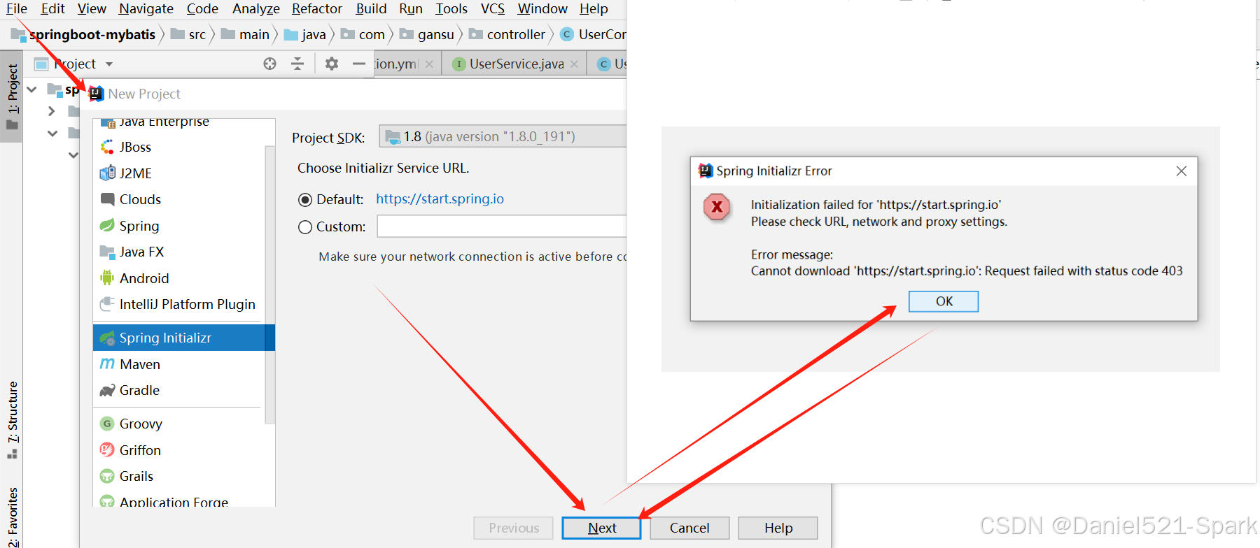 九、Springboot 报错汇总_创建springboot项目报错-CSDN博客