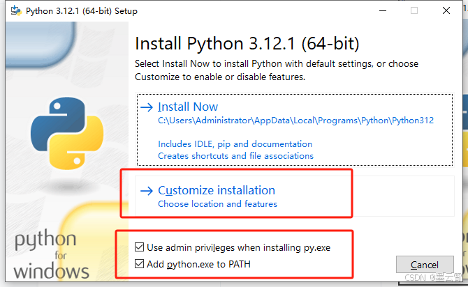 1. python安装【极简记录】_python3.1.12-CSDN博客