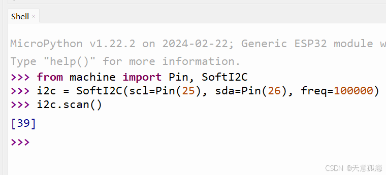 基于micropython之esp32的i2c控制1602显示屏的基本显示_micropython esp32 i2c-CSDN博客