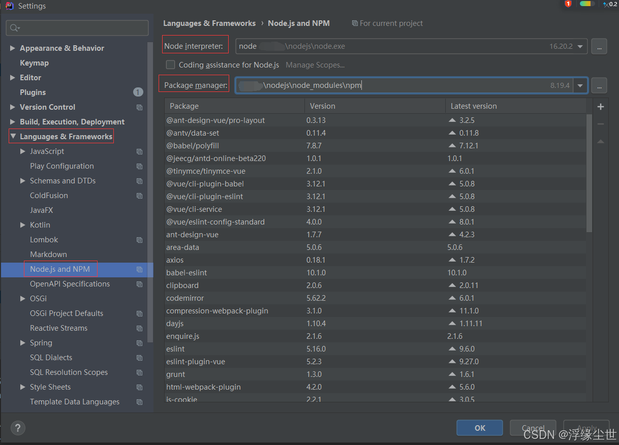 Idea运行vue项目及nodejs的安装idea安装nodejs插件 Csdn博客