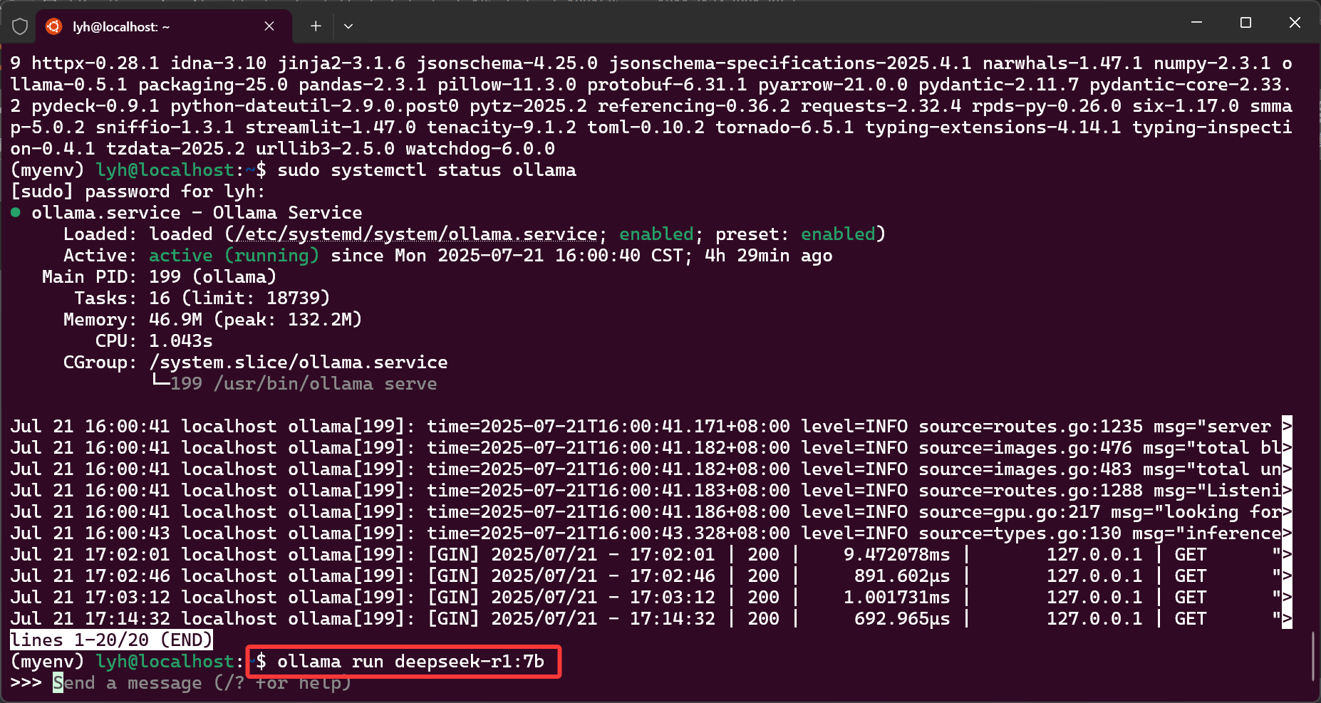 Ollama+Python打造聊天ai对话大模型（已实现）_ollama客户端能聊天,python-CSDN博客