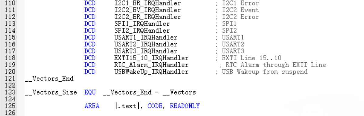STM32启动流程详解（超全，startup_stm32xx.s分析）_stm32启动过程详解-CSDN博客