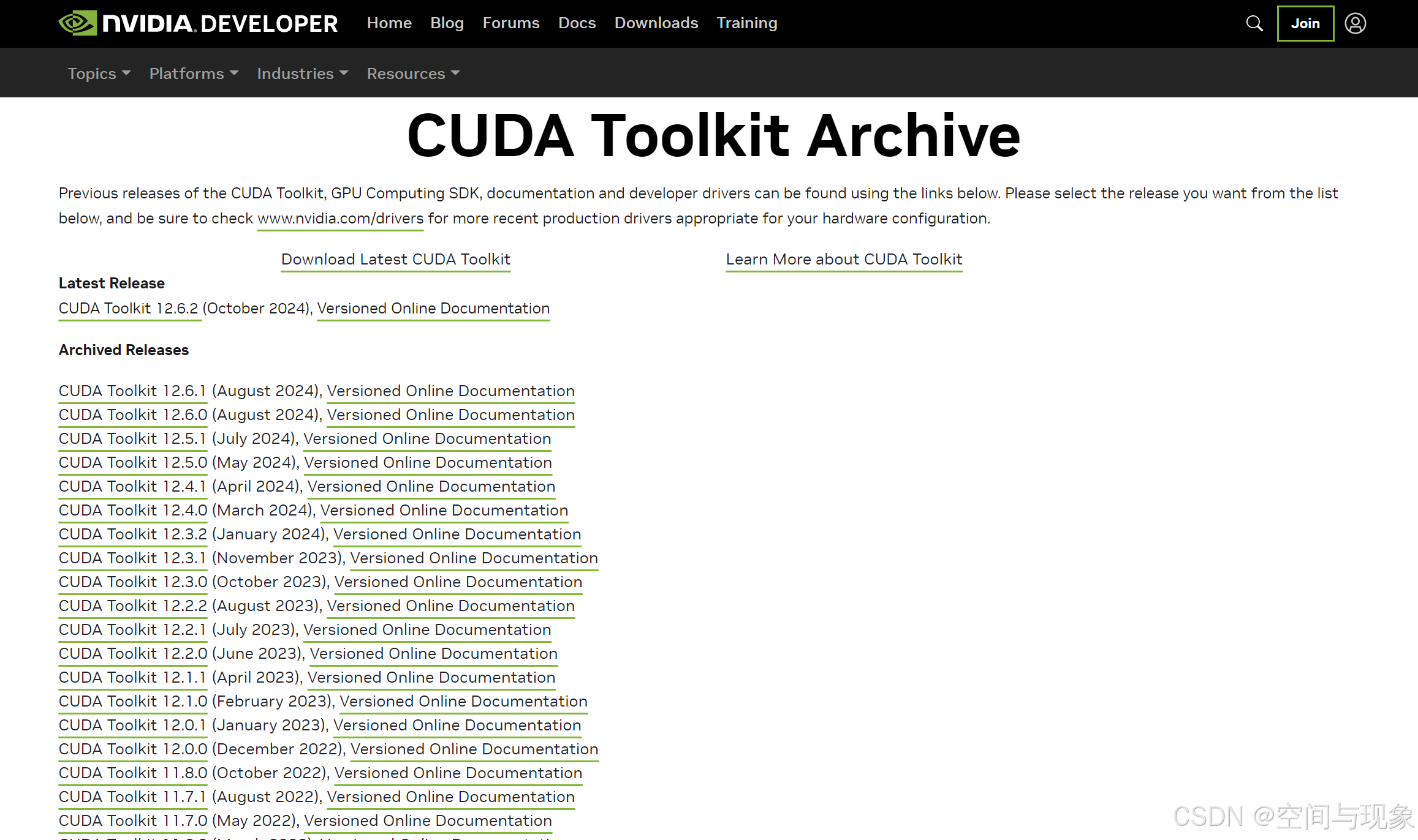 英伟达NVIDIA CUDA下载地址_英伟达cuda下载-CSDN博客