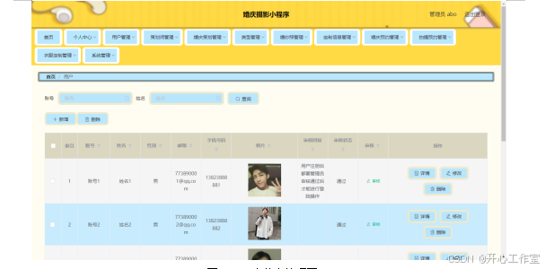 weixin203婚庆摄影小程序ssm(文档+源码)_kaic-CSDN博客