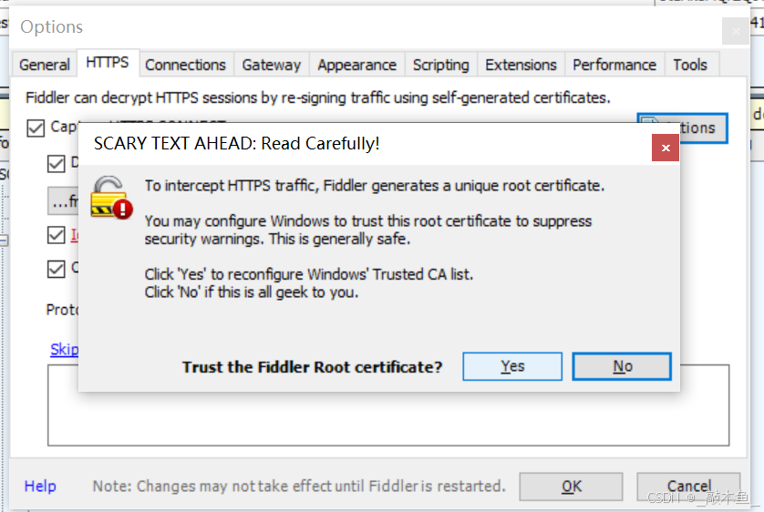 关于Charles、Fiddler抓包HTTPS设置_charles只能用ios手机抓包吗-CSDN博客