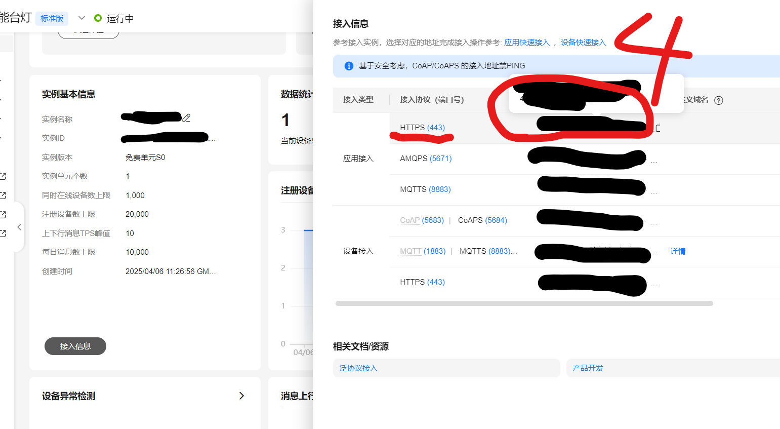 statusCode: 403，error_code: “IOTDA.000021“, error_msg: “Operation not allowed. _operation not ...