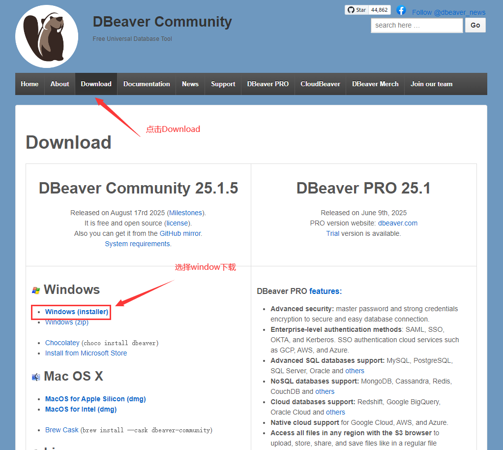 Windows下安装DBeaver并使用--保姆级步骤-CSDN博客