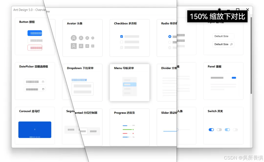 推荐一个难得的基于Ant Design设计语言的WinForm UI组件库：AntdUI，支持AOT，颜值和性能并存-CSDN博客