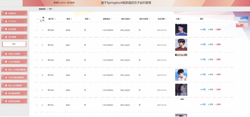 计算机毕业设计springboot框架酒店月子会所管理 基于spring Boot框架的酒店月子中心管理系统设计与实现 酒店月子会所信息化管理系统开发（基于spring Boot框架） Csdn博客