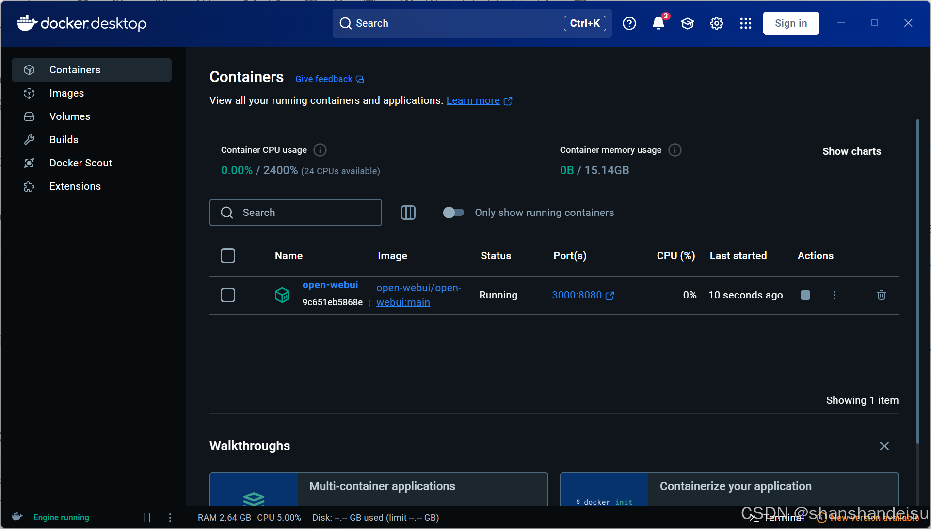 Docker：2、全平台安装及报错解决（Requires log out、unable to detect a Hypervisor、WSL 2 installation incomplete ...