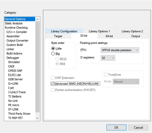 在IAR Embedded Workbench for Arm中使用Arm Cortex-R52 NEON-CSDN博客